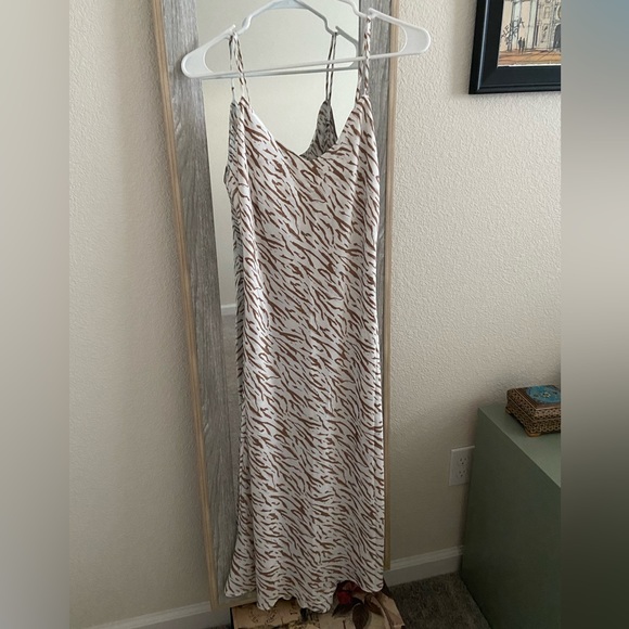 Abercrombie & Fitch | Dresses | Abercrombie Zebra Slip Dress | Poshmark